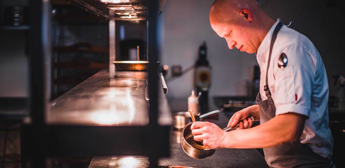 Ex-Marine Jack Clayton, head chef at the Scarlet hotel, on choosing ...